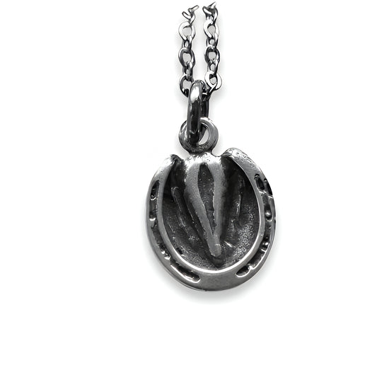 Horse Hoof Necklace | Moon Raven Designs Equestrian Jewelry