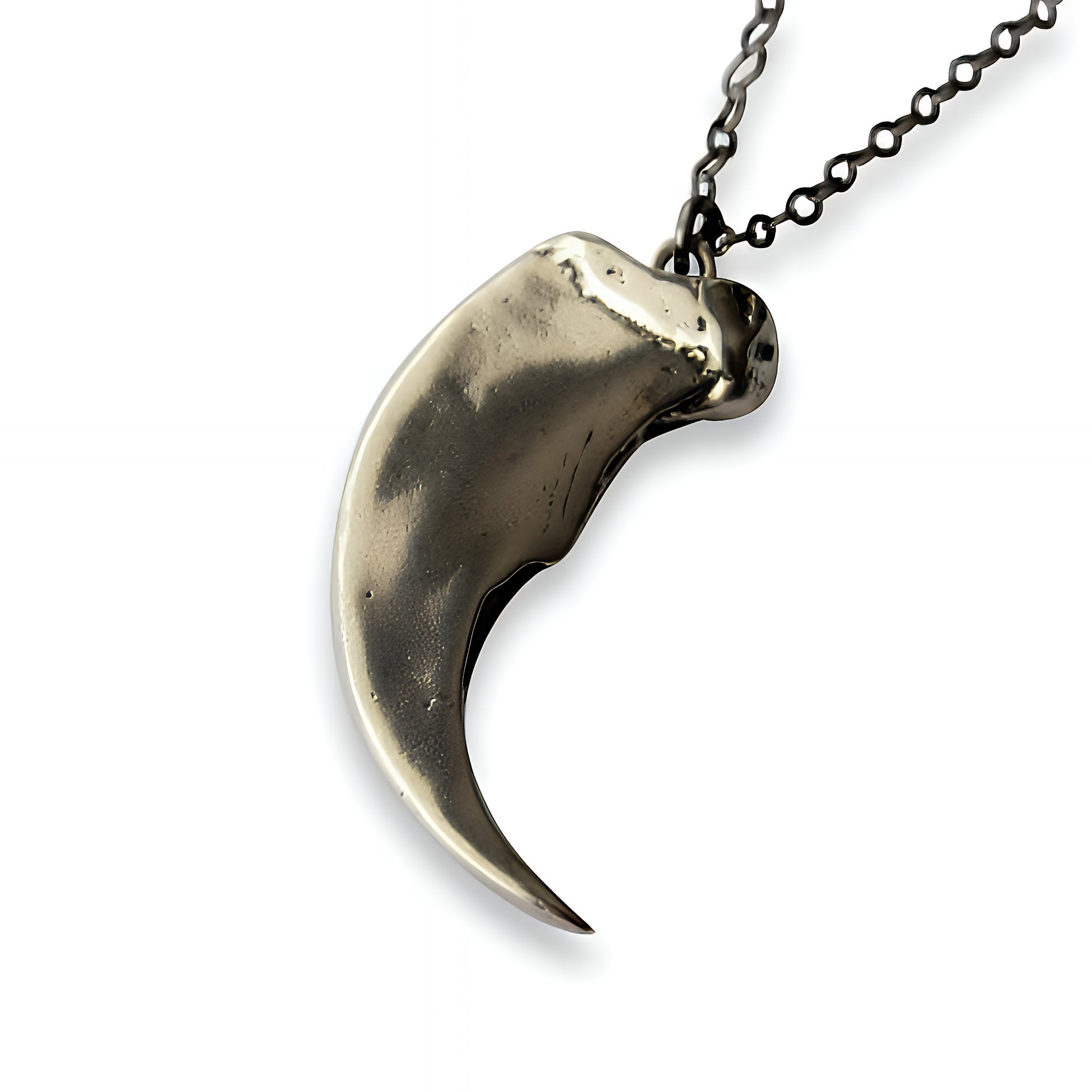 Bear Claw Necklace - Moon Raven Designs Handcrafted Bronze